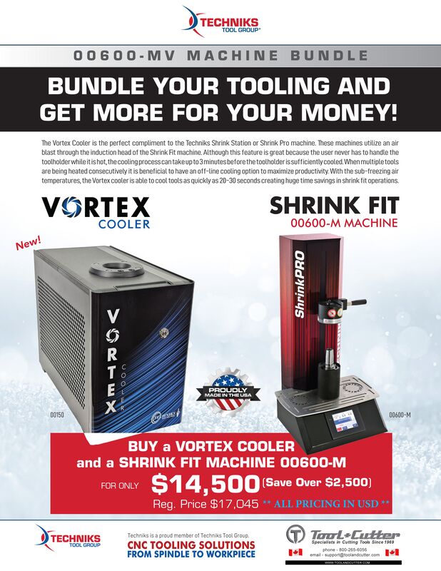 Promotions - Tool and Cutter
